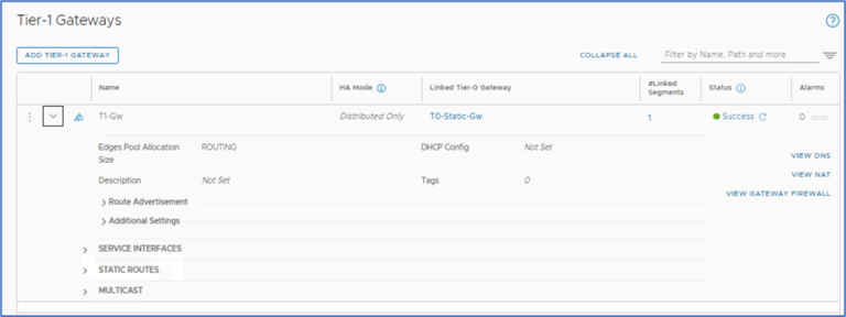 Static Routing on Tier-0 Gateway in NSX-T using HA VIP – Welcome to ...